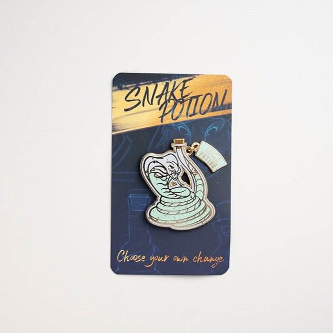 Snake Potion Pin – V-ART
